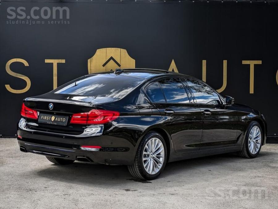 Black BMW 540 2018 in Tukums, with an engine capacity of 3.00 L and mileage of 141 thousand km for 28800 €, photo 31 on AUTOMOTO.COM.LV