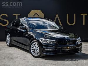 Black BMW 540 2018 in Tukums, with an engine capacity of 3.00 L and mileage of 141 thousand km for 28800 €, photo 32 on AUTOMOTO.COM.LV