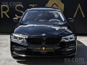 Black BMW 540 2018 in Tukums, with an engine capacity of 3.00 L and mileage of 141 thousand km for 28800 €, photo 33 on AUTOMOTO.COM.LV