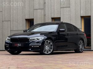 Melns BMW 540 2018 Rīga, ar dzinēja tilpumu 3.00 L un nobraukumu 175 tūkst. km par 29800 €, foto  vietnē AUTOMOTO.COM.LV