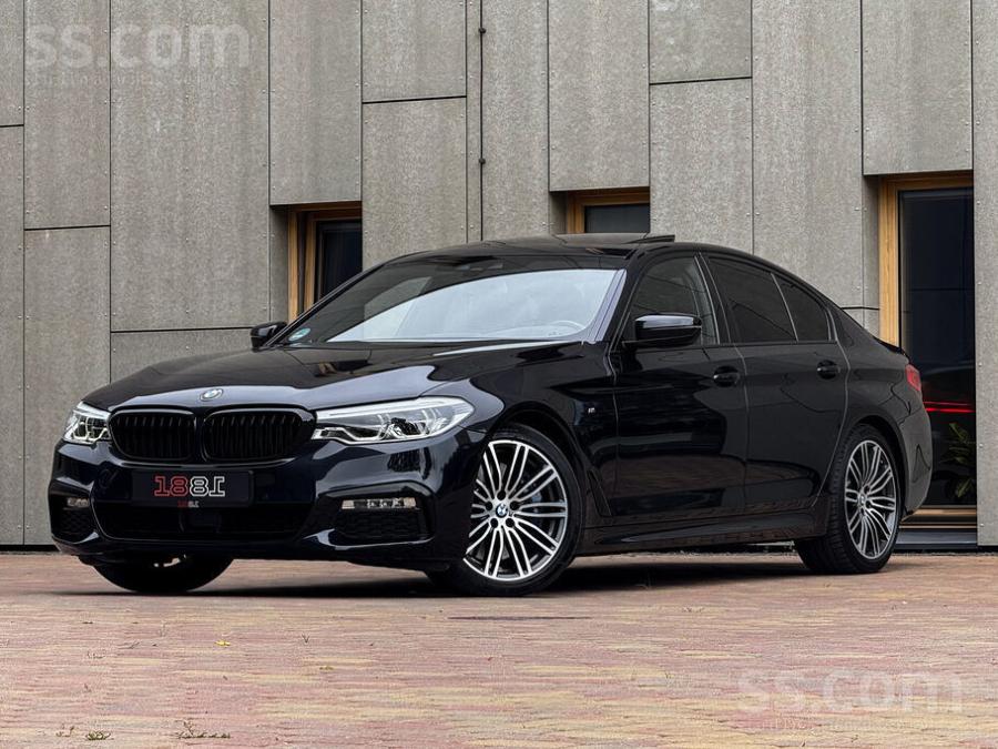Melns BMW 540 2018 Rīga, ar dzinēja tilpumu 3.00 L un nobraukumu 175 tūkst. km par 29800 €, foto 1 vietnē AUTOMOTO.COM.LV