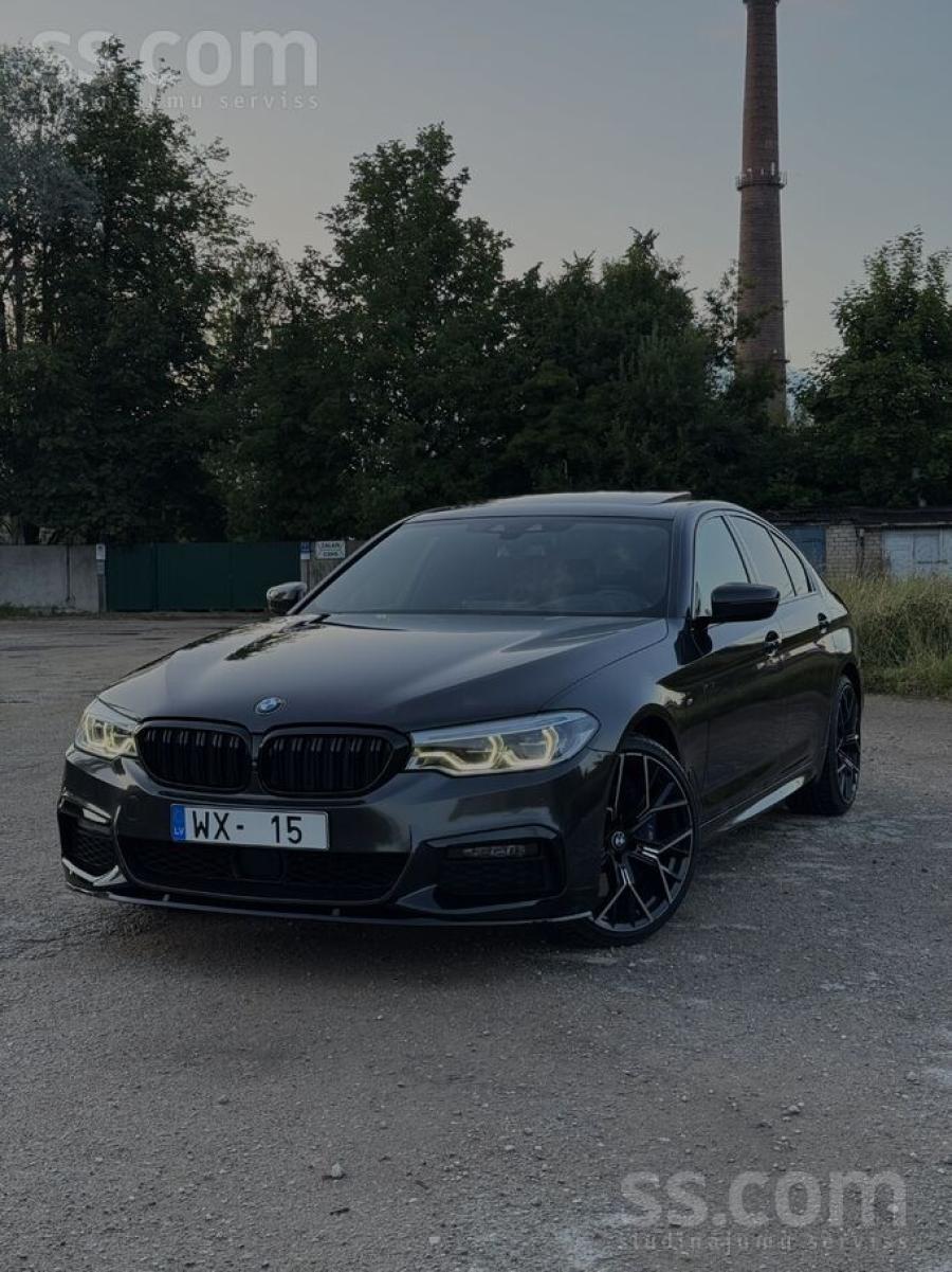 Black BMW 540 2019 in Rezekne, with an engine capacity of 3.00 L and mileage of 186 thousand km for 34000 €, photo 1 on AUTOMOTO.COM.LV