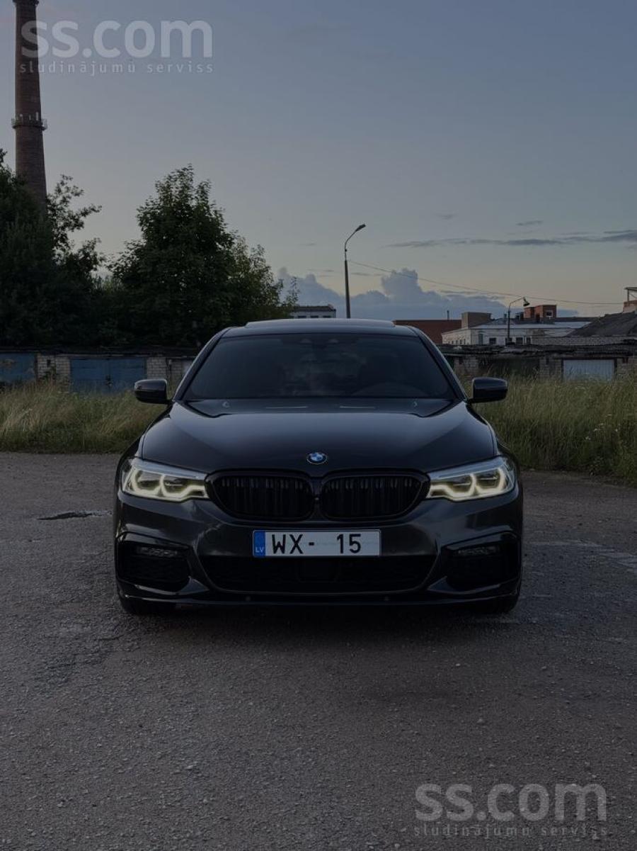 Black BMW 540 2019 in Rezekne, with an engine capacity of 3.00 L and mileage of 186 thousand km for 34000 €, photo 3 on AUTOMOTO.COM.LV