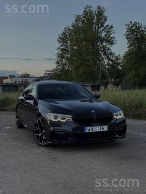 Black BMW 540 2019 in Rezekne, with an engine capacity of 3.00 L and mileage of 186 thousand km for 34000 €, photo 4 on AUTOMOTO.COM.LV