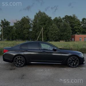 Black BMW 540 2019 in Rezekne, with an engine capacity of 3.00 L and mileage of 186 thousand km for 34000 €, photo 5 on AUTOMOTO.COM.LV