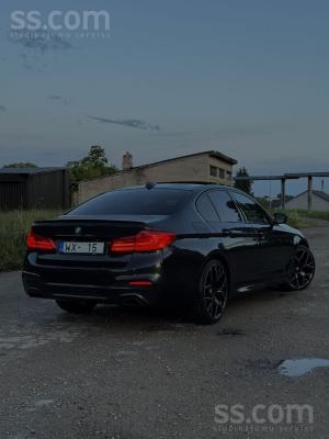 Black BMW 540 2019 in Rezekne, with an engine capacity of 3.00 L and mileage of 186 thousand km for 34000 €, photo 6 on AUTOMOTO.COM.LV