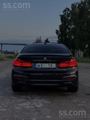 Black BMW 540 2019 in Rezekne, with an engine capacity of 3.00 L and mileage of 186 thousand km for 34000 €, photo 7 on AUTOMOTO.COM.LV
