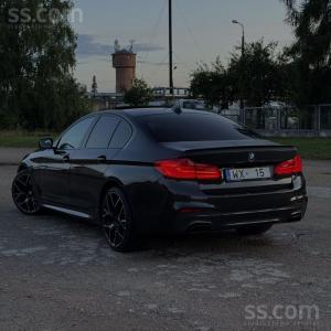 Black BMW 540 2019 in Rezekne, with an engine capacity of 3.00 L and mileage of 186 thousand km for 34000 €, photo 8 on AUTOMOTO.COM.LV