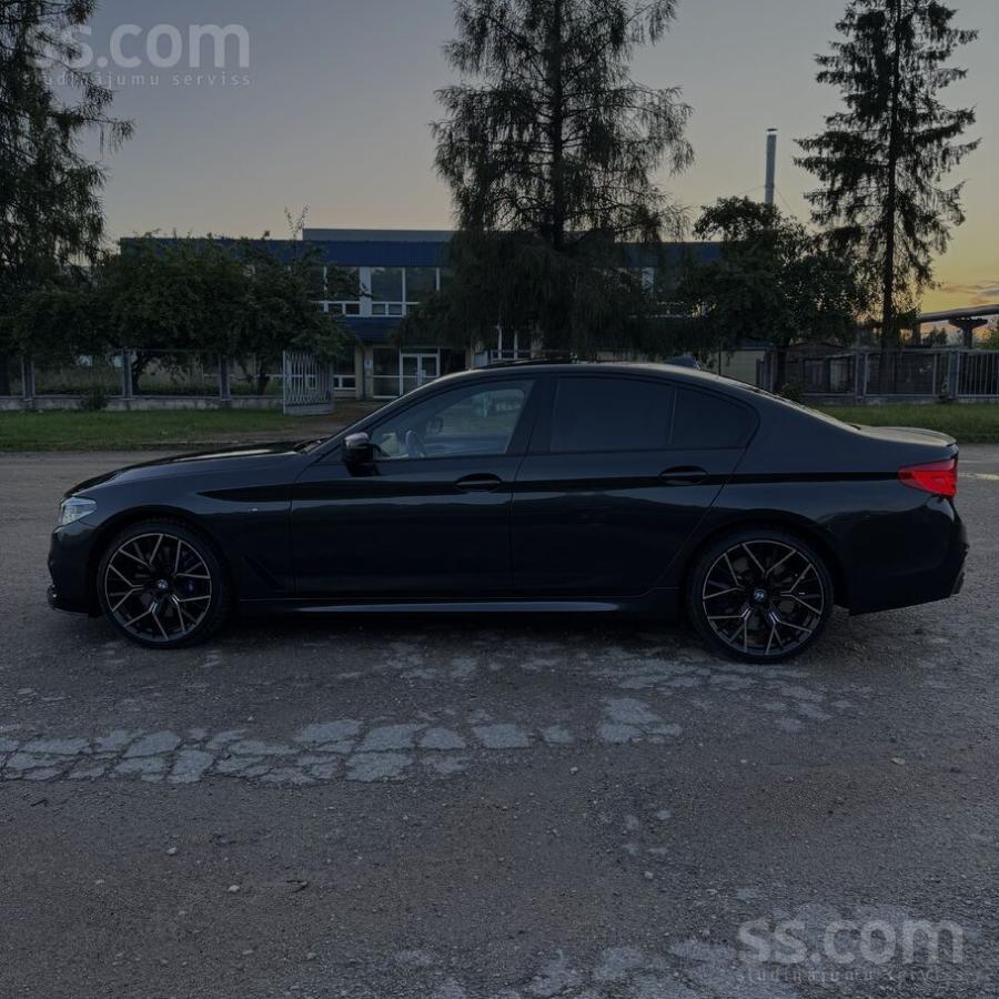 Black BMW 540 2019 in Rezekne, with an engine capacity of 3.00 L and mileage of 186 thousand km for 34000 €, photo 9 on AUTOMOTO.COM.LV