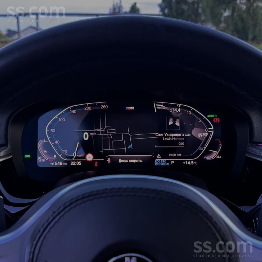 Black BMW 540 2019 in Rezekne, with an engine capacity of 3.00 L and mileage of 186 thousand km for 34000 €, photo 16 on AUTOMOTO.COM.LV