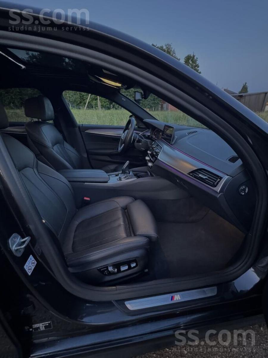 Black BMW 540 2019 in Rezekne, with an engine capacity of 3.00 L and mileage of 186 thousand km for 34000 €, photo 34 on AUTOMOTO.COM.LV