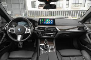 Black BMW 540 2020 in Vilnius, with an engine capacity of 3.00 L and mileage of 44 thousand km for 29950 €, photo 16 on AUTOMOTO.COM.LV