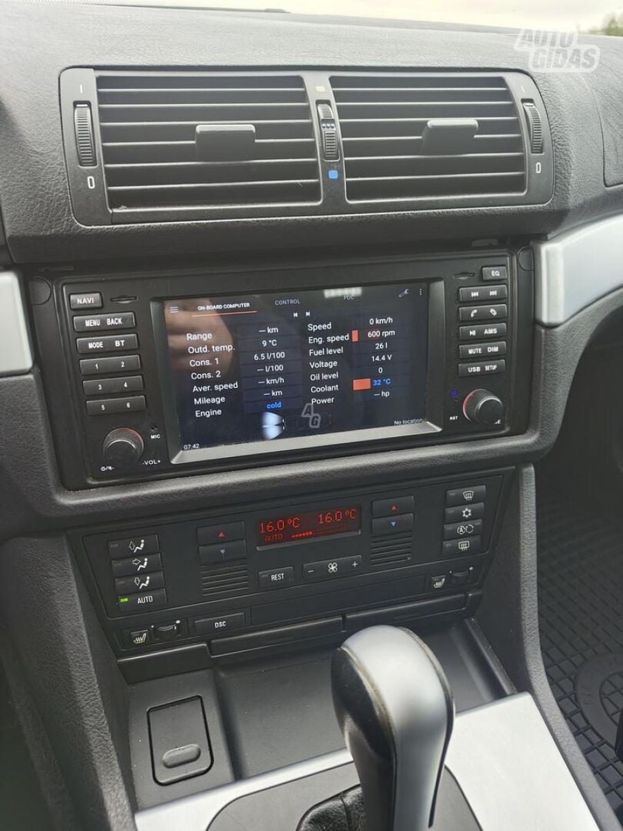 Melns BMW 540 1998 Viļņa, ar dzinēja tilpumu 4.40 L un nobraukumu 339 tūkst. km par 6000 €, foto 19 vietnē AUTOMOTO.COM.LV