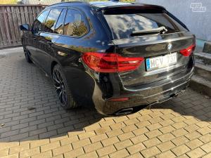 Black BMW 540 2017 in Vilnius, with an engine capacity of 3.00 L and mileage of 202 thousand km for 23400 €, photo 7 on AUTOMOTO.COM.LV
