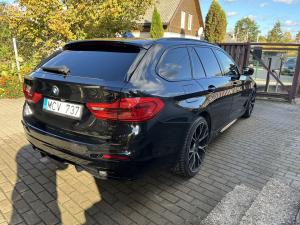 Black BMW 540 2017 in Vilnius, with an engine capacity of 3.00 L and mileage of 202 thousand km for 23400 €, photo 8 on AUTOMOTO.COM.LV