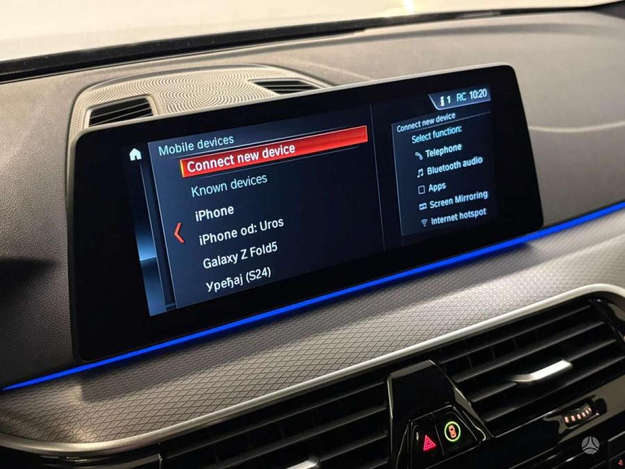 Melns BMW 540 2017 Marijampole, ar dzinēja tilpumu 2.99 L un nobraukumu 264 tūkst. km par 19999 €, foto 13 vietnē AUTOMOTO.COM.LV