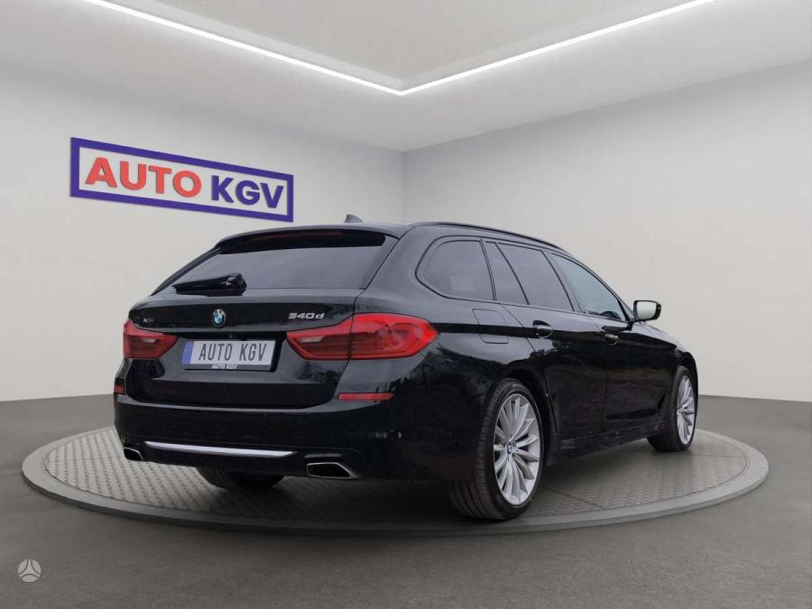 Melns BMW 540 2017 Klaipėda, ar dzinēja tilpumu 3.00 L un nobraukumu 332 tūkst. km par 18999 €, foto 6 vietnē AUTOMOTO.COM.LV