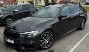 Melns BMW 540 2017 Jēkabpils, ar dzinēja tilpumu 3.00 L un nobraukumu 306 tūkst. km par 22000 €, foto  vietnē AUTOMOTO.COM.LV