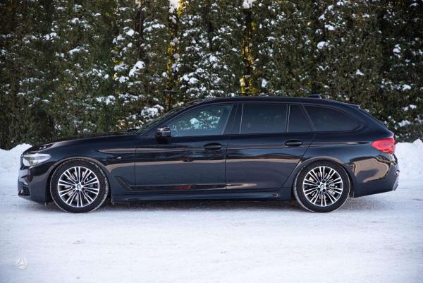 Melns BMW 540 2018 Elektrėnai, ar dzinēja tilpumu 3.00 L un nobraukumu 244 tūkst. km par 24300 €, foto 4 vietnē AUTOMOTO.COM.LV