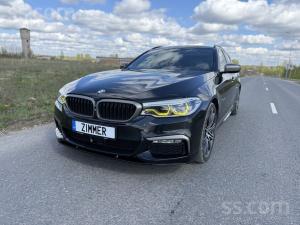 Melns BMW 540 2018 Rēzekne, ar dzinēja tilpumu 3.00 L un nobraukumu 245 tūkst. km par 28950 €, foto  vietnē AUTOMOTO.COM.LV