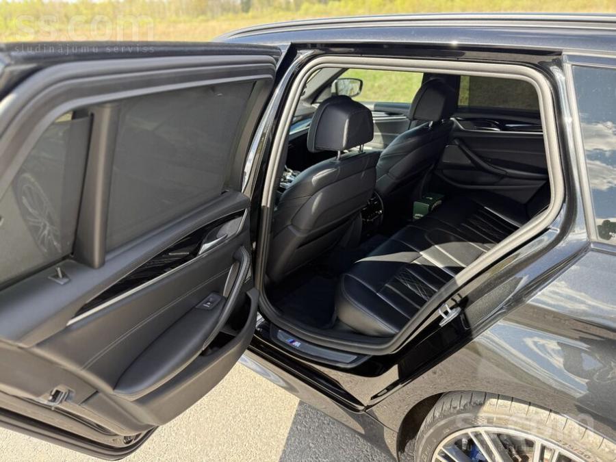 Melns BMW 540 2018 Rēzekne, ar dzinēja tilpumu 3.00 L un nobraukumu 245 tūkst. km par 28950 €, foto 8 vietnē AUTOMOTO.COM.LV