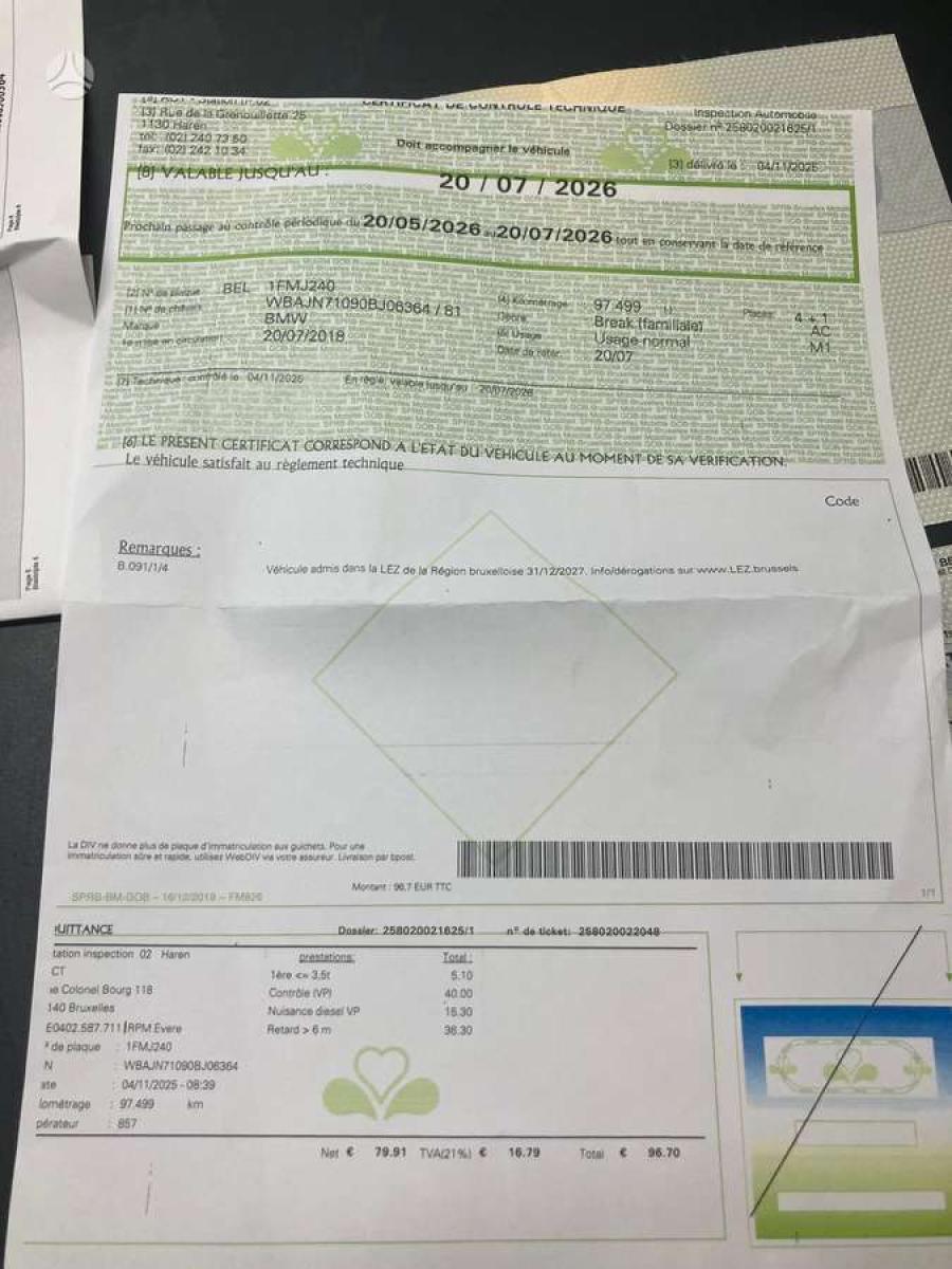 Melns BMW 540 2018 Raseiniai, ar dzinēja tilpumu 2.99 L un nobraukumu 104 tūkst. km par 23900 €, foto 9 vietnē AUTOMOTO.COM.LV