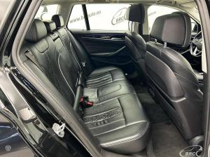 Black BMW 540 2018 in Vilnius, with an engine capacity of 3.00 L and mileage of 309 thousand km for 19100 €, photo 11 on AUTOMOTO.COM.LV
