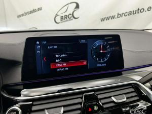 Black BMW 540 2018 in Vilnius, with an engine capacity of 3.00 L and mileage of 309 thousand km for 19100 €, photo 25 on AUTOMOTO.COM.LV