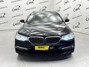 Black BMW 540 2018 in Vilnius, with an engine capacity of 3.00 L and mileage of 309 thousand km for 19100 €, photo 28 on AUTOMOTO.COM.LV