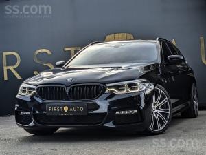 Black BMW 540 2018 in Tukums, with an engine capacity of 3.00 L and mileage of 209 thousand km for 25990 €, photo 3 on AUTOMOTO.COM.LV