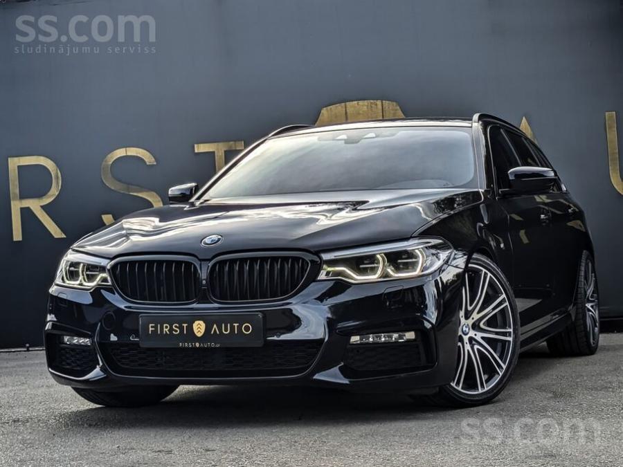 Black BMW 540 2018 in Tukums, with an engine capacity of 3.00 L and mileage of 209 thousand km for 25990 €, photo 3 on AUTOMOTO.COM.LV