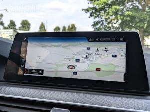 Black BMW 540 2018 in Tukums, with an engine capacity of 3.00 L and mileage of 209 thousand km for 25990 €, photo 23 on AUTOMOTO.COM.LV