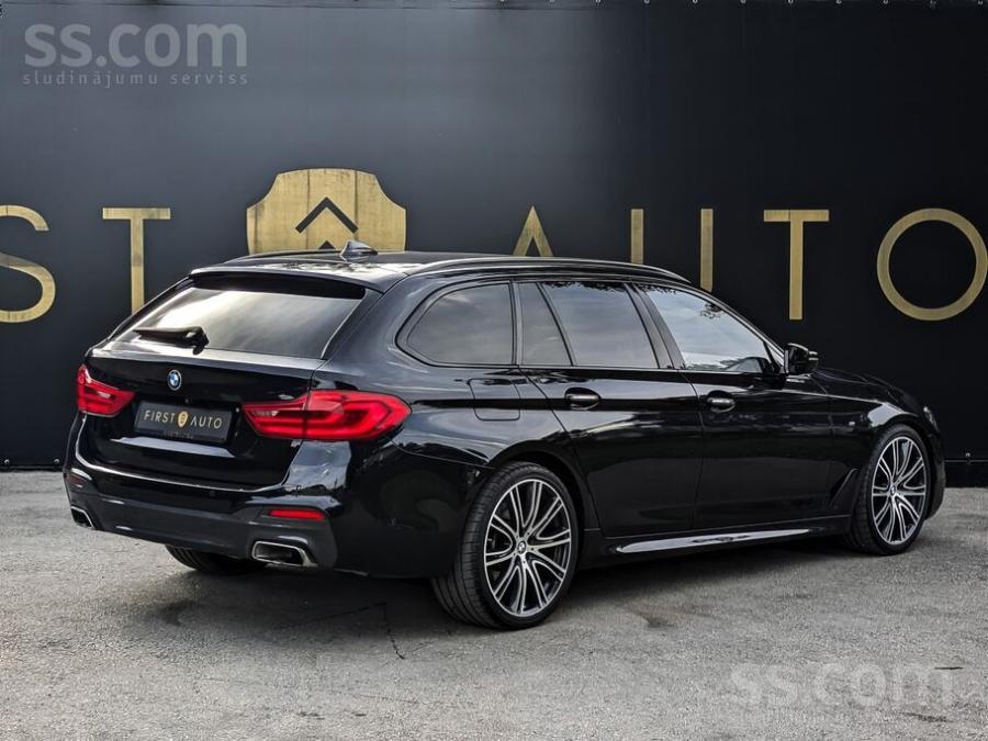 Black BMW 540 2018 in Tukums, with an engine capacity of 3.00 L and mileage of 209 thousand km for 25990 €, photo 34 on AUTOMOTO.COM.LV