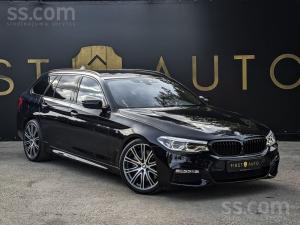 Black BMW 540 2018 in Tukums, with an engine capacity of 3.00 L and mileage of 209 thousand km for 25990 €, photo 35 on AUTOMOTO.COM.LV