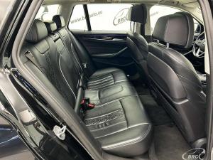 Black BMW 540 2018 in Vilnius, with an engine capacity of 3.00 L and mileage of 309 thousand km for 18500 €, photo 11 on AUTOMOTO.COM.LV