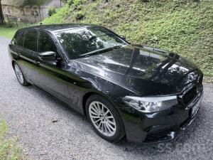 Black BMW 540 2019 in Riga, with an engine capacity of 3.00 L and mileage of 239 thousand km for 22500 €, photo 5 on AUTOMOTO.COM.LV