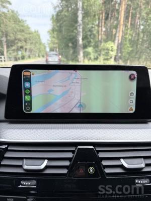 Black BMW 540 2019 in Riga, with an engine capacity of 3.00 L and mileage of 239 thousand km for 22500 €, photo 19 on AUTOMOTO.COM.LV