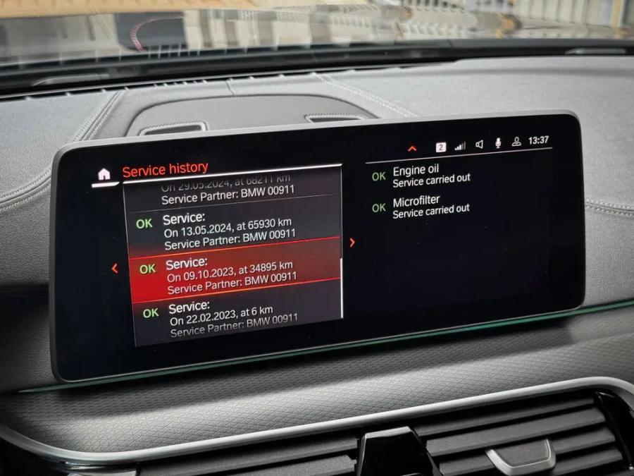 Melns BMW 540 2023 Rīga, ar dzinēja tilpumu 3.00 L un nobraukumu 169 tūkst. km par 31000 €, foto 35 vietnē AUTOMOTO.COM.LV