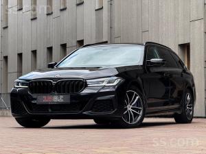 Black BMW 540 2023 in Riga, with an engine capacity of 3.00 L and mileage of 169 thousand km for 31000 €, photo  on AUTOMOTO.COM.LV