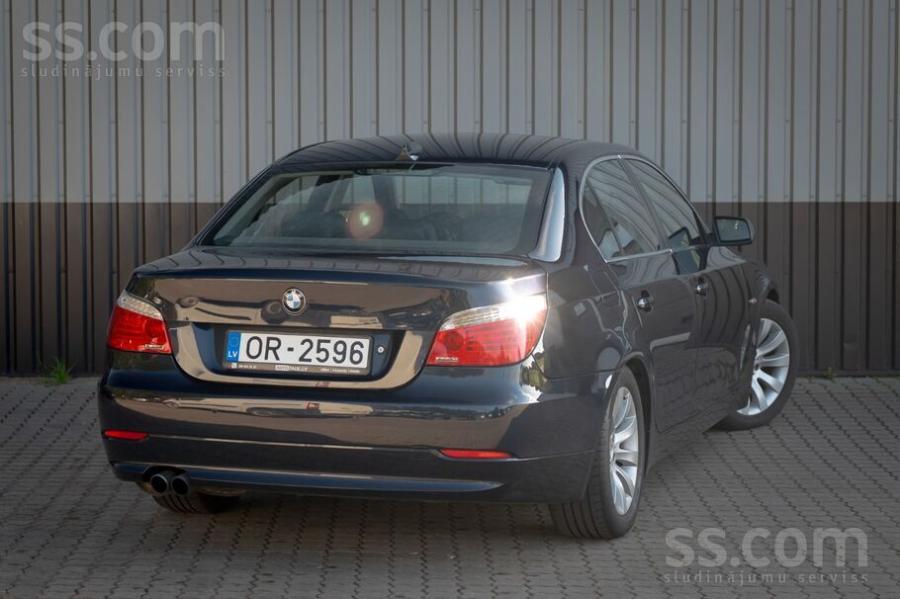 Синий БМВ 540 2009 в Талси, объемом двигателя 4.00 л и пробегом 271 тыс. км за 7950 €, фото 8 на AUTOMOTO.COM.LV