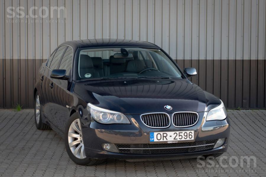 Blue BMW 540 2009 in Talsi, with an engine capacity of 4.00 L and mileage of 271 thousand km for 7950 €, photo 1 on AUTOMOTO.COM.LV