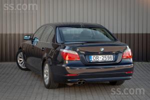 Blue BMW 540 2009 in Talsi, with an engine capacity of 4.00 L and mileage of 271 thousand km for 7950 €, photo 5 on AUTOMOTO.COM.LV