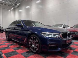 Blue BMW 540 2018 in Vilnius, with an engine capacity of 3.00 L and mileage of 122 thousand km for 29900 €, photo 3 on AUTOMOTO.COM.LV