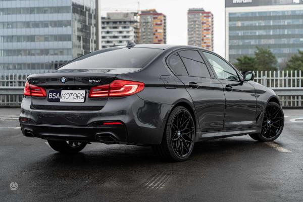 Zils BMW 540 2018 Viļņa, ar dzinēja tilpumu 3.00 L un nobraukumu 140 tūkst. km par 25500 €, foto 11 vietnē AUTOMOTO.COM.LV
