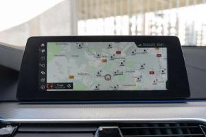 Blue BMW 540 2018 in Vilnius, with an engine capacity of 3.00 L and mileage of 155 thousand km for 31750 €, photo 30 on AUTOMOTO.COM.LV