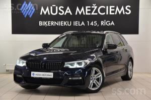 Blue BMW 540 2017 in Riga, with an engine capacity of 3.00 L and mileage of 173 thousand km for 26990 €, photo  on AUTOMOTO.COM.LV
