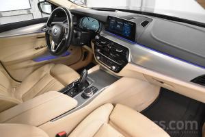 Blue BMW 540 2017 in Riga, with an engine capacity of 3.00 L and mileage of 173 thousand km for 26990 €, photo 14 on AUTOMOTO.COM.LV