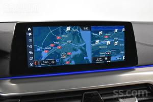 Blue BMW 540 2017 in Riga, with an engine capacity of 3.00 L and mileage of 173 thousand km for 26990 €, photo 21 on AUTOMOTO.COM.LV