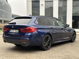 Blue BMW 540 2017 in Vilnius, with an engine capacity of 3.00 L and mileage of 182 thousand km for 19500 €, photo 6 on AUTOMOTO.COM.LV