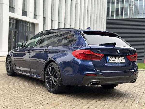 Blue BMW 540 2017 in Vilnius, with an engine capacity of 3.00 L and mileage of 182 thousand km for 19500 €, photo 8 on AUTOMOTO.COM.LV